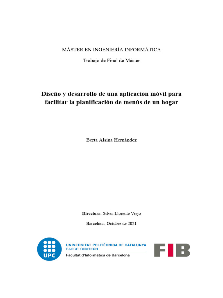 Ejemplo de App de Una Aplicacion para Hogares | PDF | Aplicación movil ...