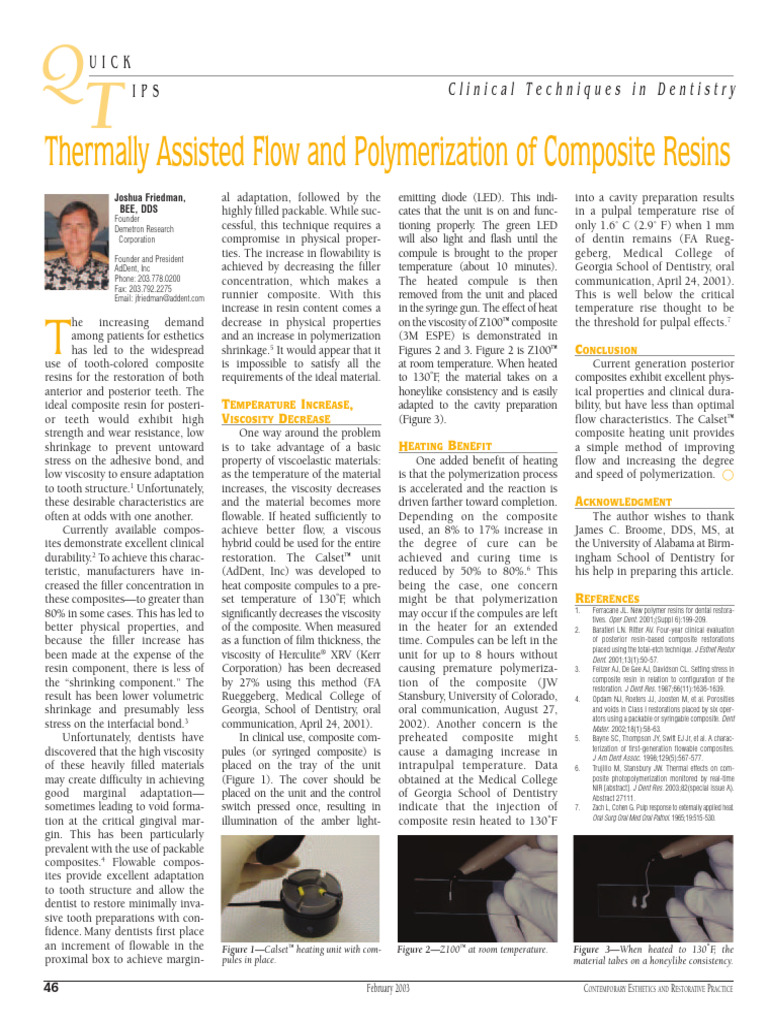 2003-Thermally_Assisted_Flow_and_Polymerization_of_Composite_Resins.pdf | Download Free PDF ...