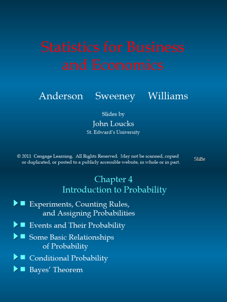 Chapter 4 - Aygy | Download Free PDF | Probability | Experiment