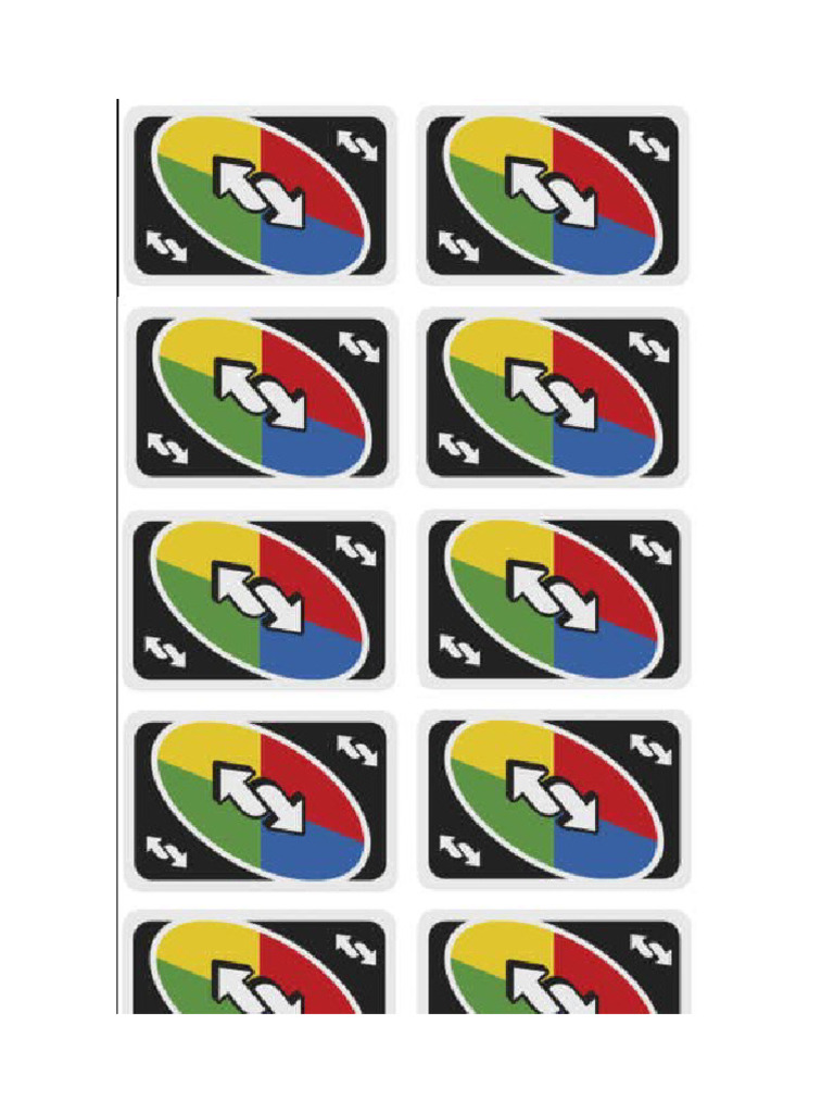 Reversa UNO All Wild | PDF