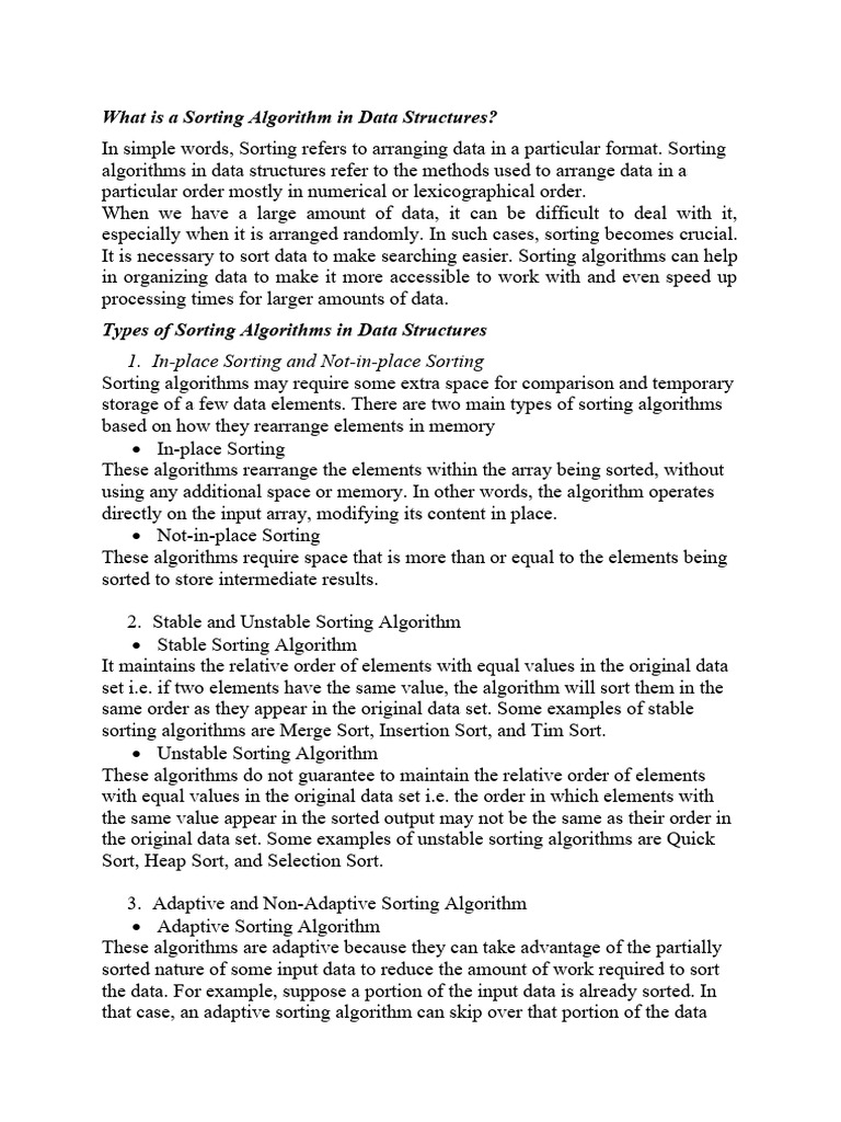Unit 3 Pdf Algorithms And Data Structures Algorithms