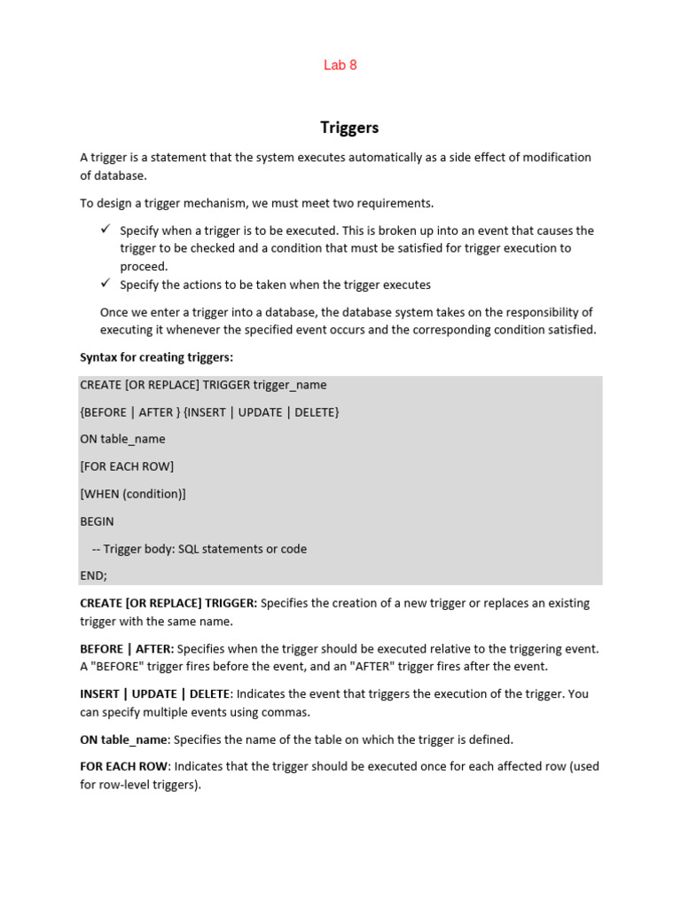 Lab 8 Dbms Pdf Data Management Data Management Software 