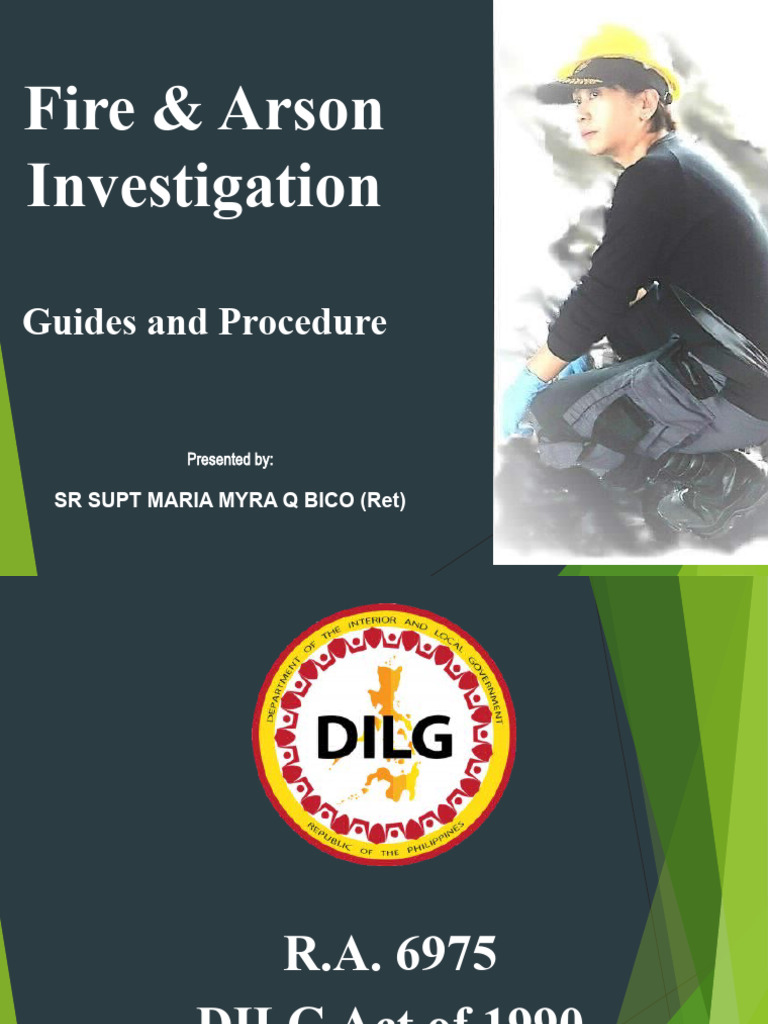 Arson Investigation | PDF | Arrest | Prosecutor