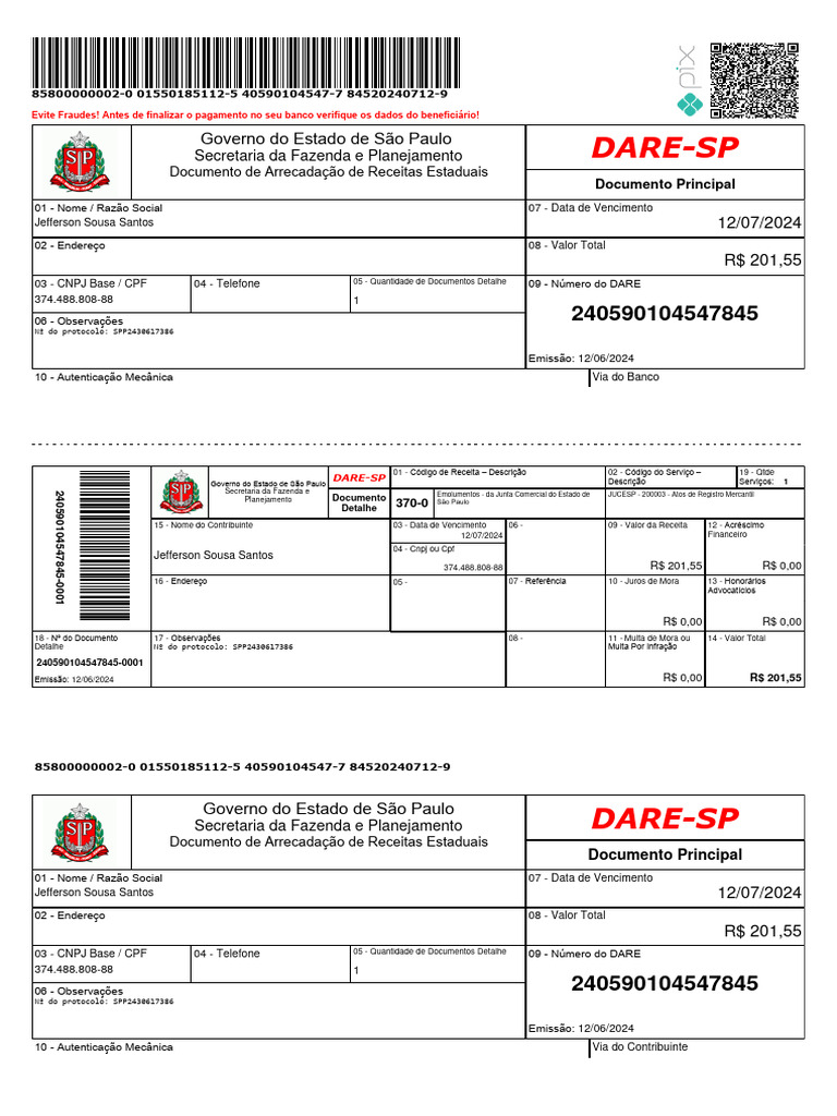 Visualizar DARE | PDF