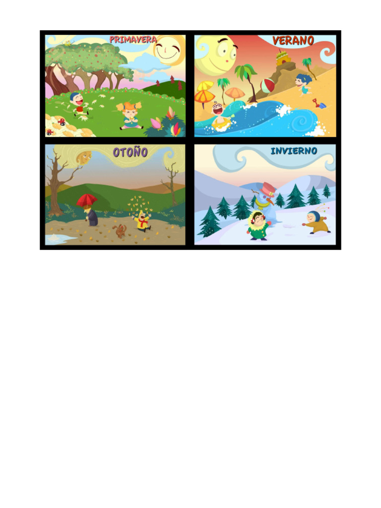 Estaciones Del Año | PDF