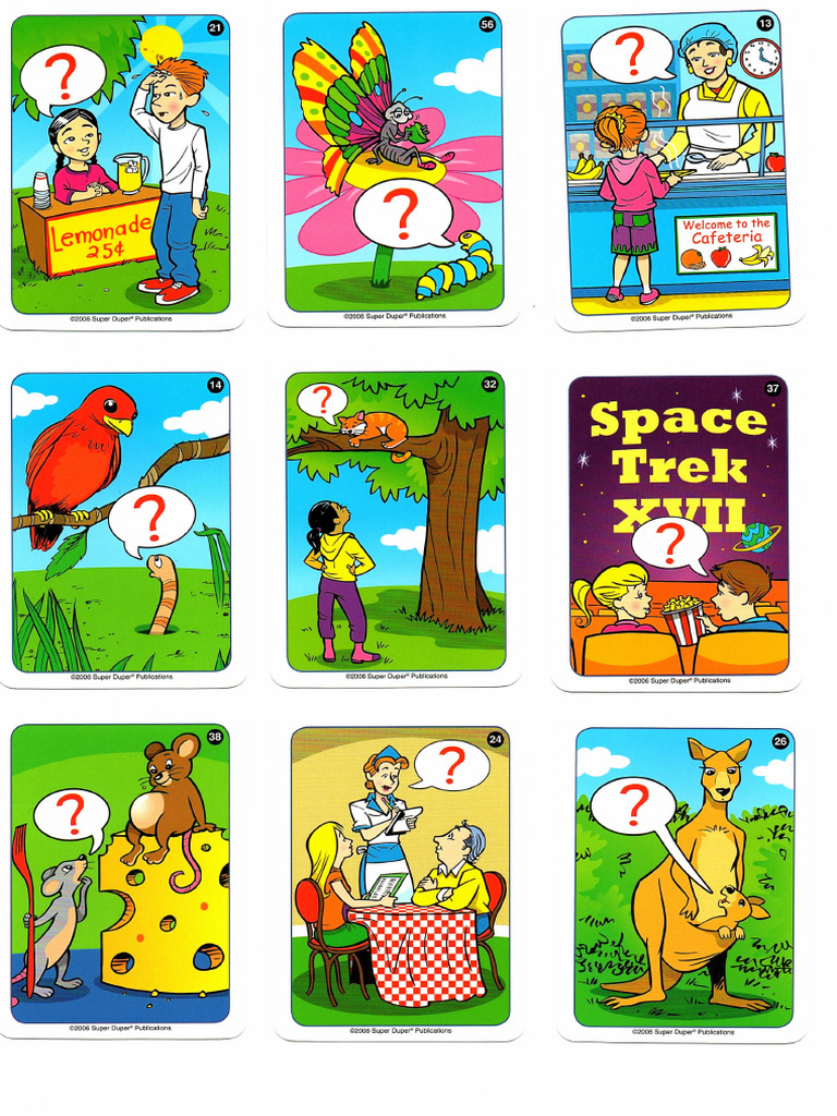 Qual A Pergunta Cards | PDF