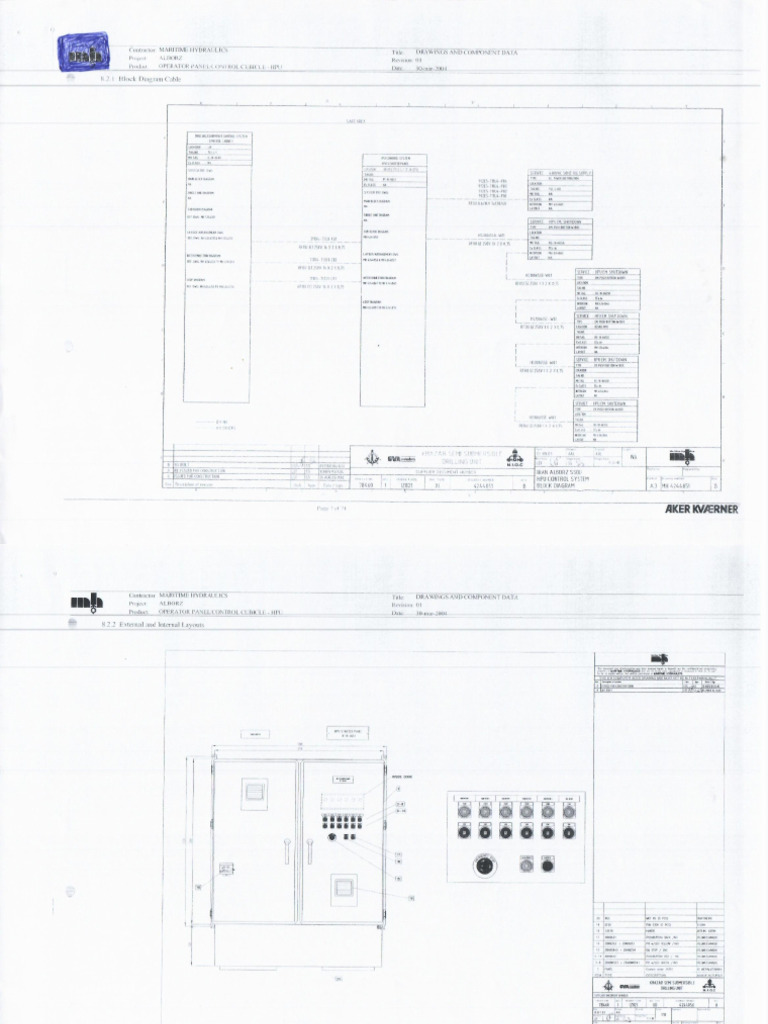 HPU Electric Drawing | PDF