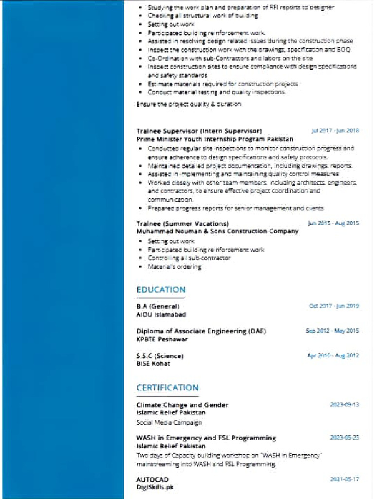 CV Arsalan | Download Free PDF | Languages Of India | Languages Of Asia