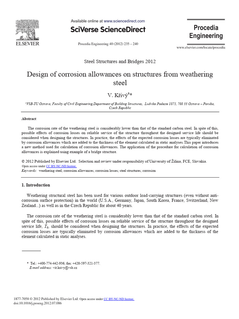 Corrosion Allowance | PDF | Corrosion | Steel