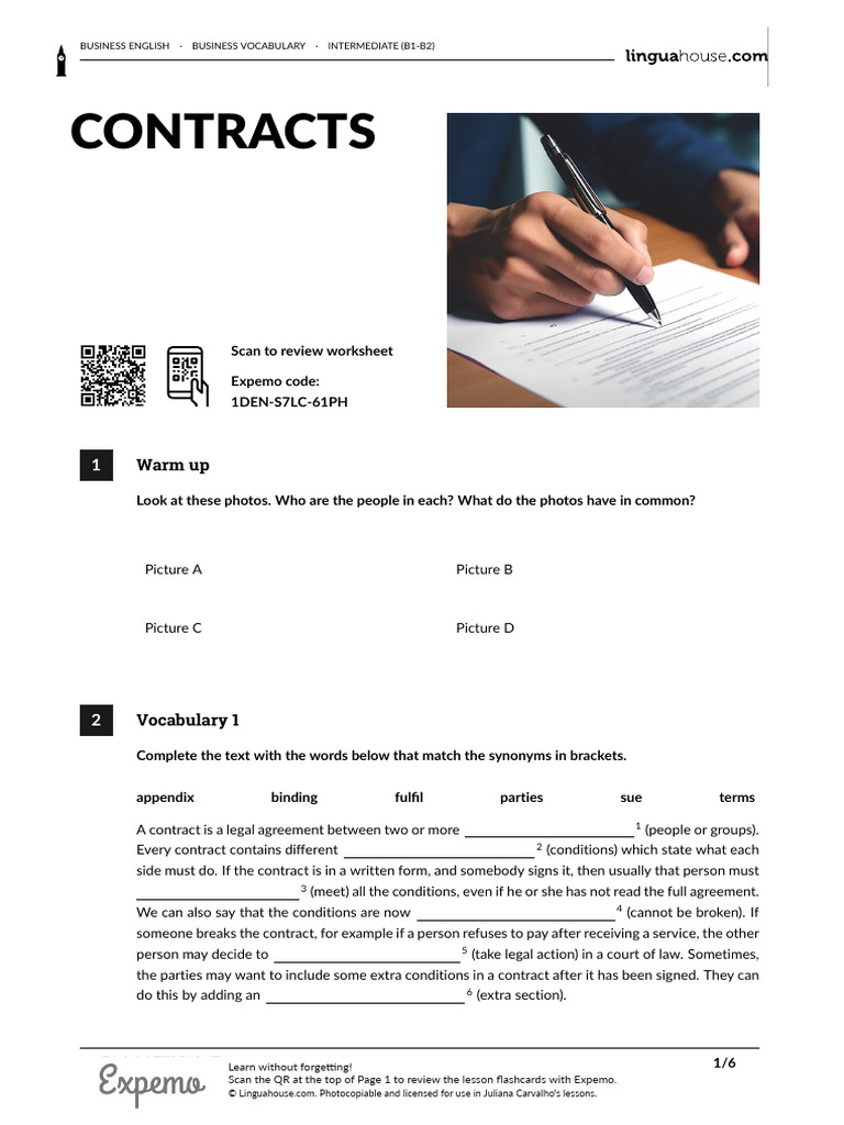 Contracts British English Teacher | PDF | Private Law | Business Law