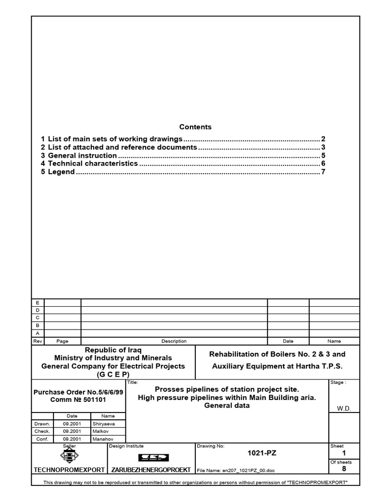 En207 1021PZ 00 | PDF | Pipe (Fluid Conveyance) | Fuel Oil