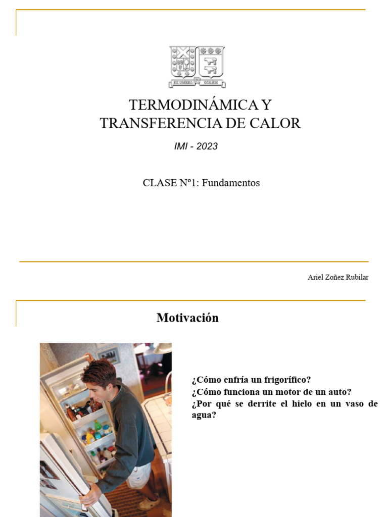 Clase 1 - Fundamentos | PDF | Celsius | Termodinámica