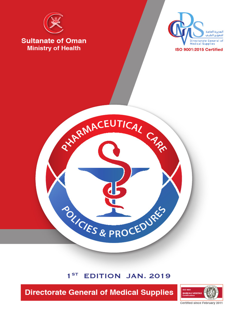 Pharmaceutical Care P&P 2019 | PDF | Pharmacy | Health Care
