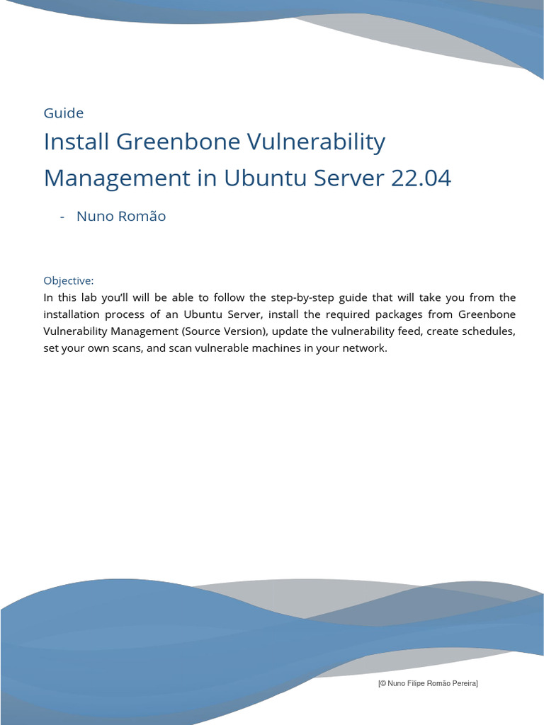 Vulnerability Management On Ubuntu Server 22.04 | Download Free PDF ...