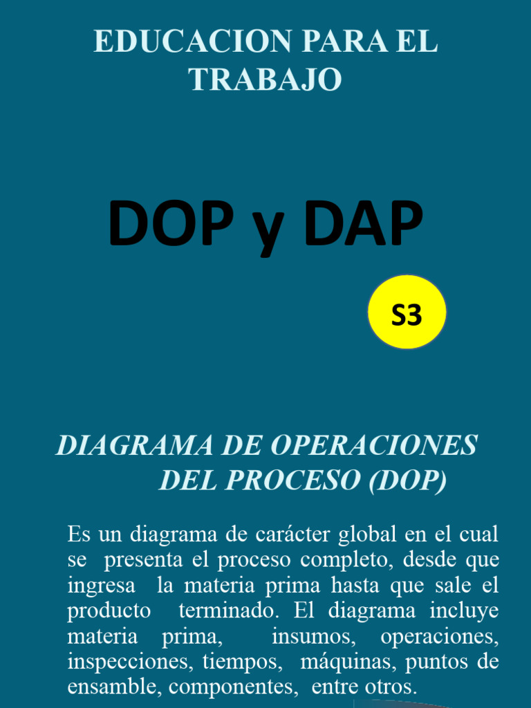 Diagrama Dop | PDF
