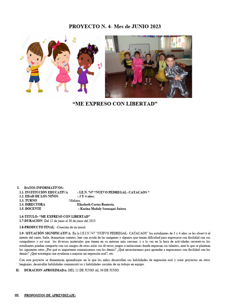 Proyecto N.4 | PDF | Comunicación humana