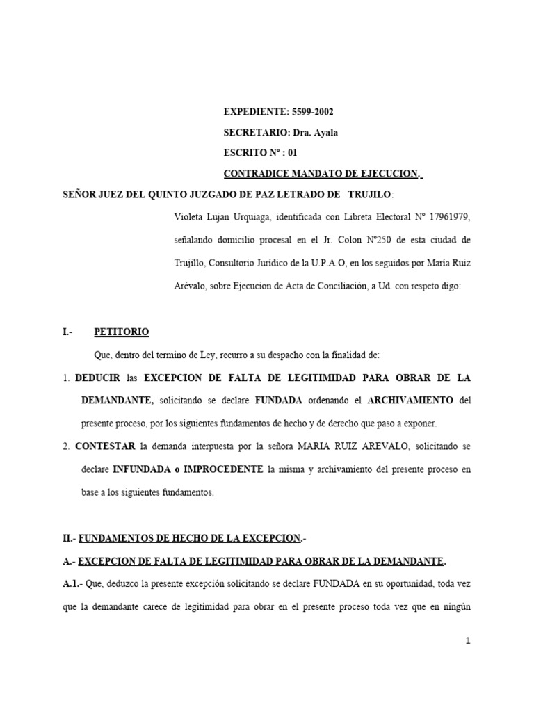 Cont Desalojo | PDF | Gobierno | Justicia