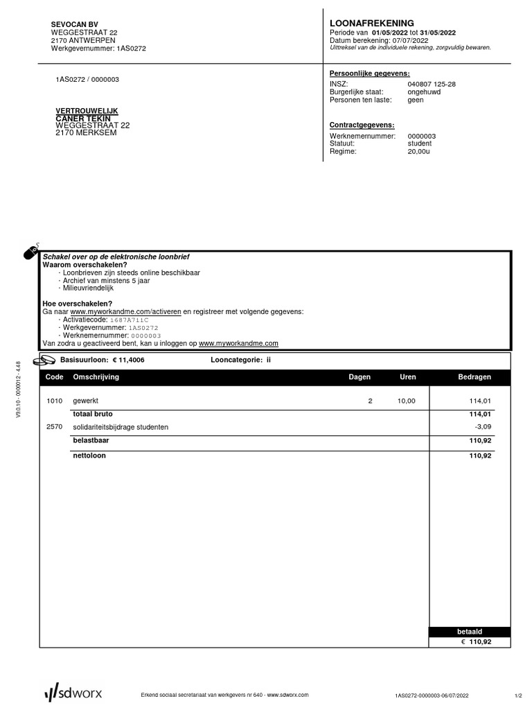 1AS0272 20220706 Loonbrief 0000003 | PDF
