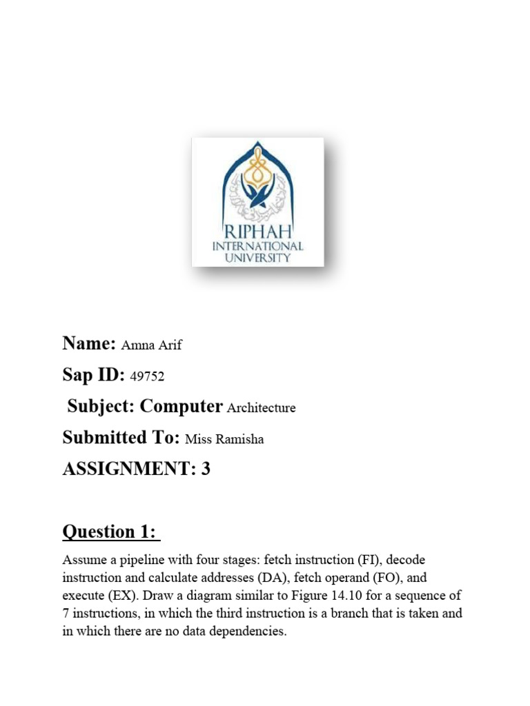 Computer Architecture | PDF | Digital Electronics | Computer Science