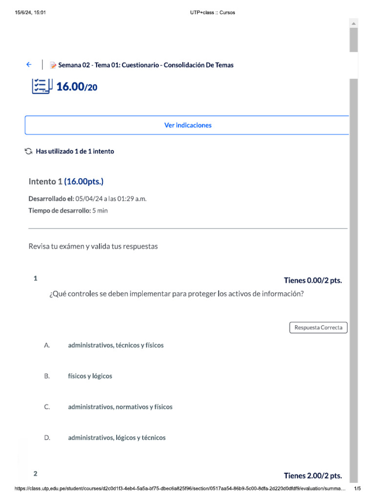 Practica Seguridad Informatica 1 | PDF