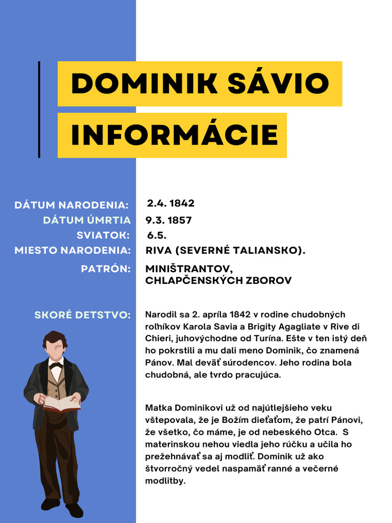 DOMINIK SÁVIO-1 | PDF