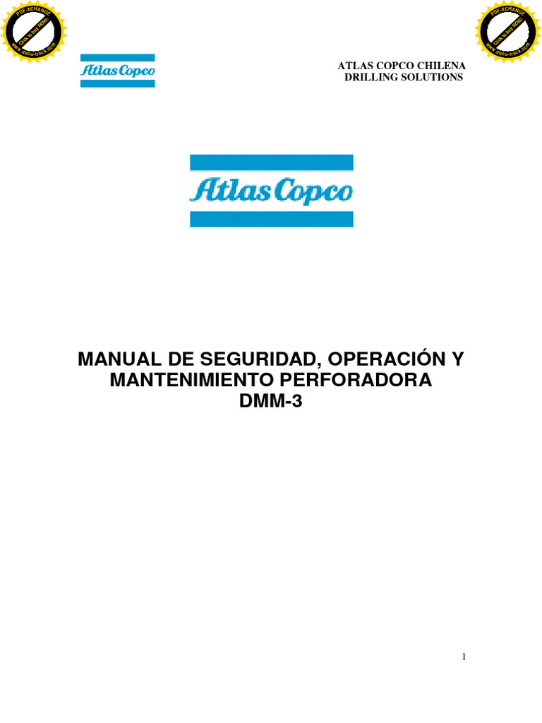 Seccion1 Manual de Operacion DMM-3 | PDF