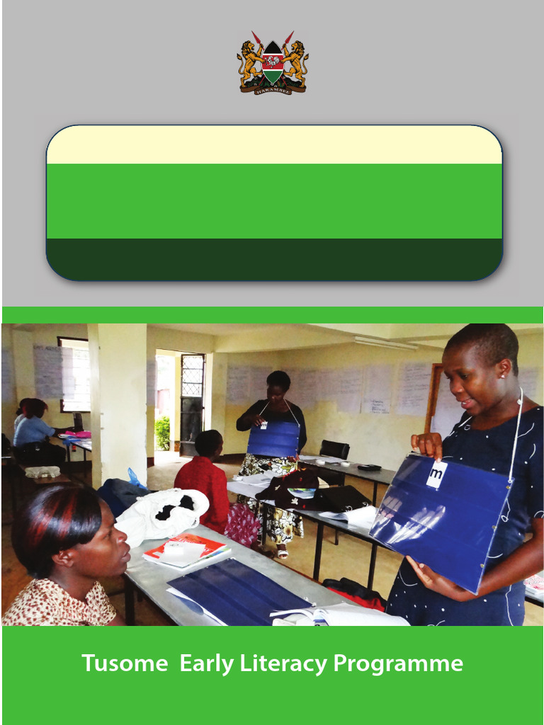 Teacher Training Manual for Tusome Program | PDF | Reading ...