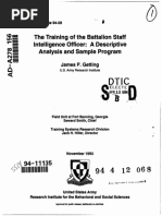 Program of Instruction (POI) | PDF