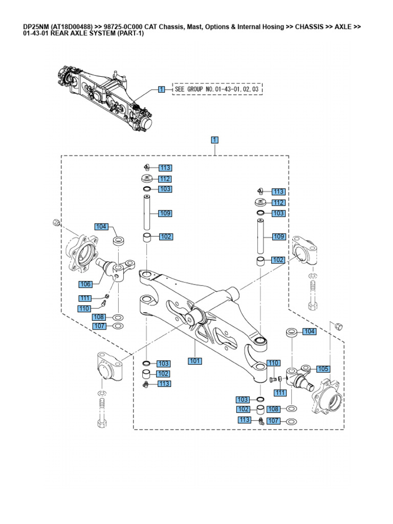 Parts - MCF Global Parts - REAR - AXLE - 1 | PDF | Land Vehicles ...