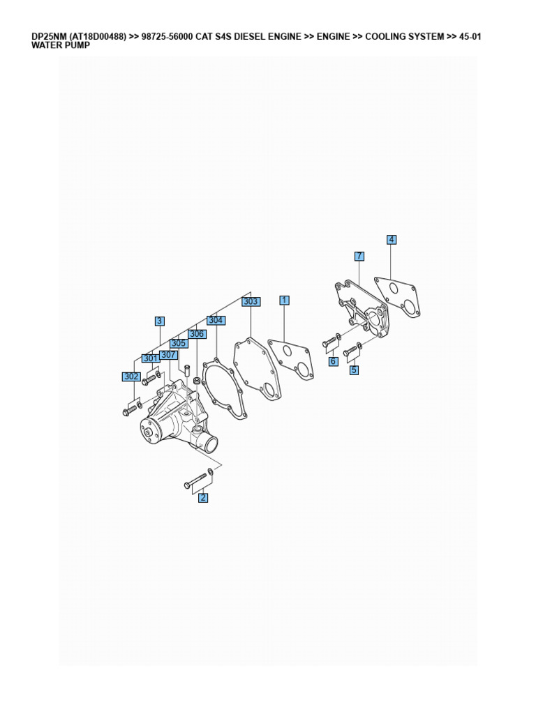 Parts - MCF Global Parts - WATER - PUMP | PDF | Mechanical Engineering ...