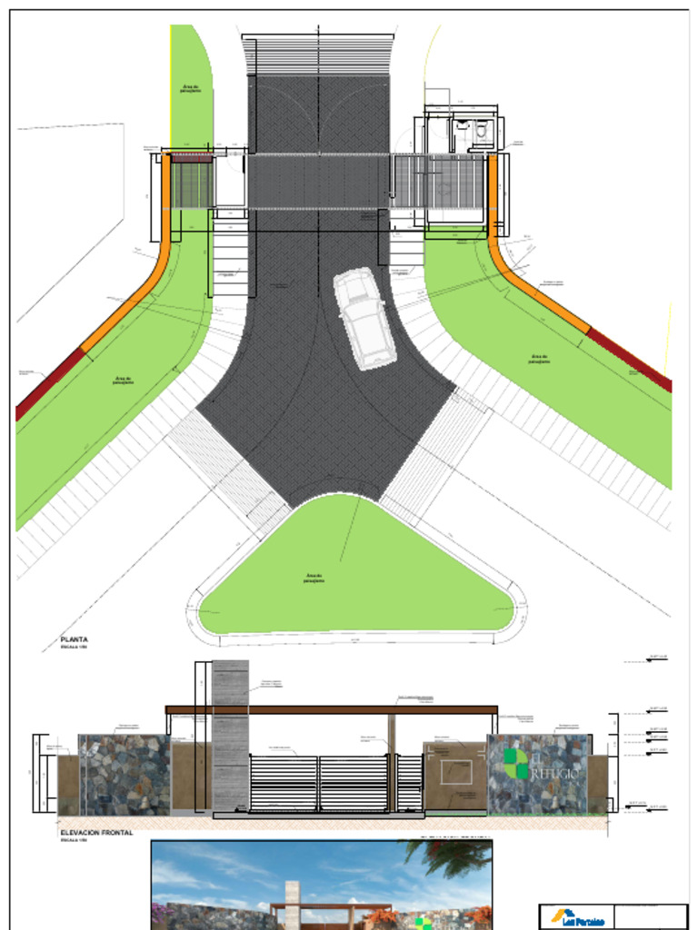Arq Portico A01 | PDF