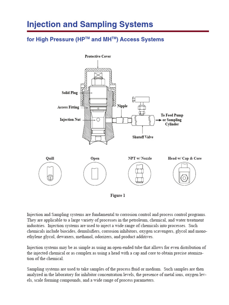 Injection | PDF | Pipe (Fluid Conveyance) | Pressure