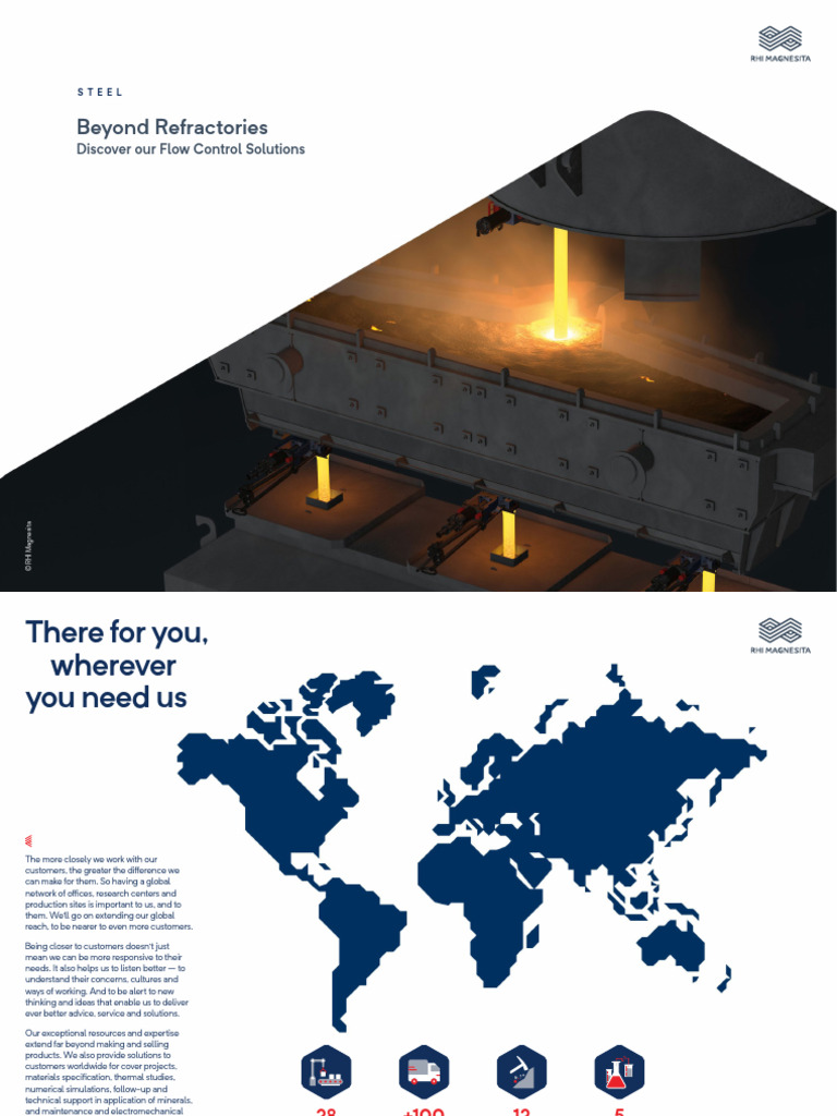 RHI Magensita FlowControl Brochure | PDF | Refractory | Materials