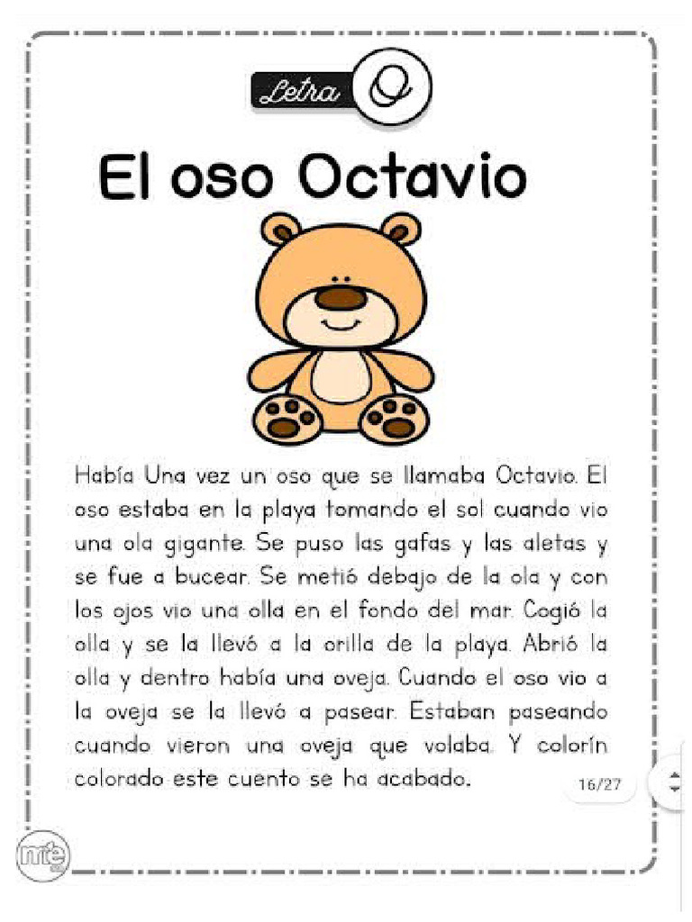 Lecturas Para Primer Grado | PDF