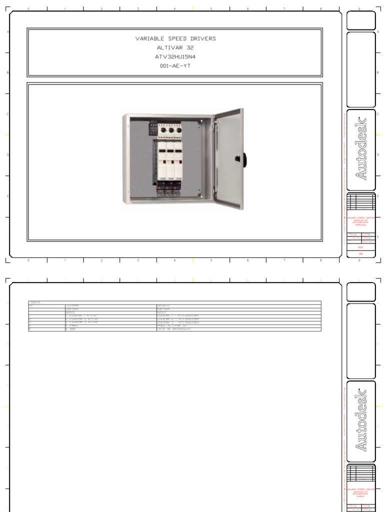 Altivar 32 Variable Speed Drivers | PDF | Autodesk | Computer Aided Design