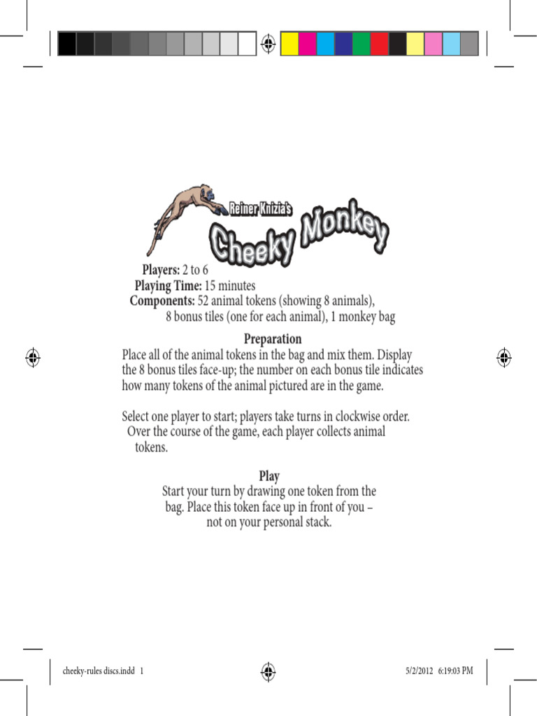 cheeky_rules_discs_print_ready | PDF | Tabletop Games | Gaming