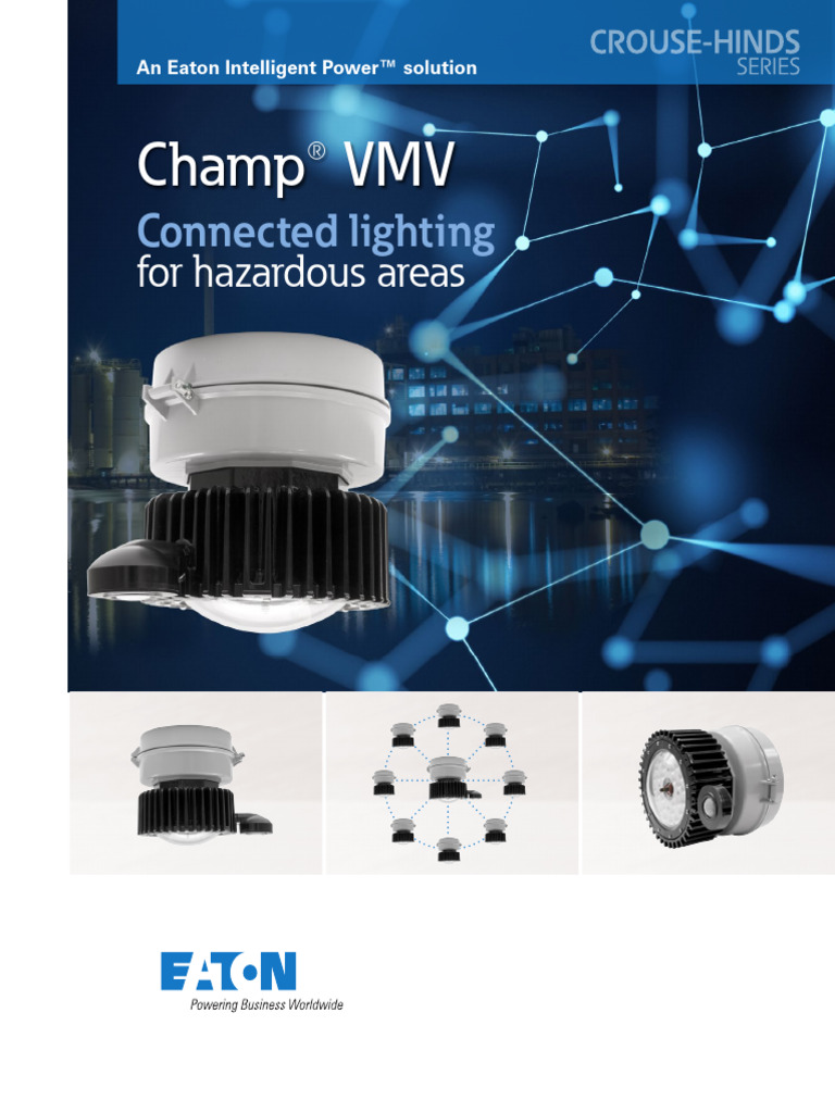 Crouse Hinds Champ VMV Led Connected Brochure | PDF | Lighting | Light ...