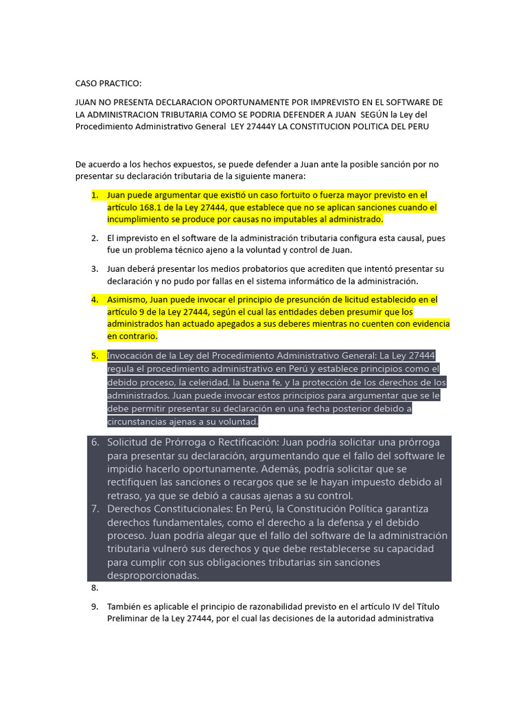 CASO PRACTICO | PDF | Constitución | Software