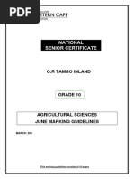 Agric. Sciences Grade 11 Notes | PDF | Flowers | Soil
