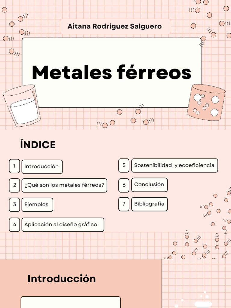 Metales Férreos-Memoria - Aitana Rodríguez Salguero - 20240513 - 123123 ...