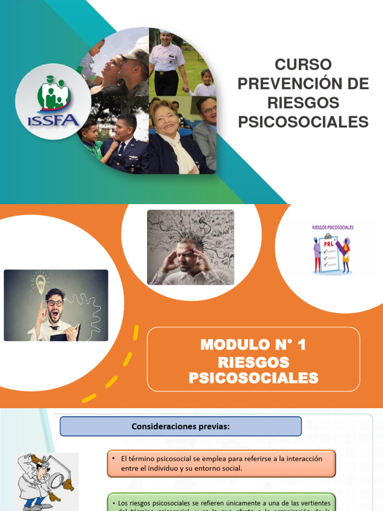 Módulo 1 Riesgos psicosociales | Descargar gratis PDF | Seguridad y ...