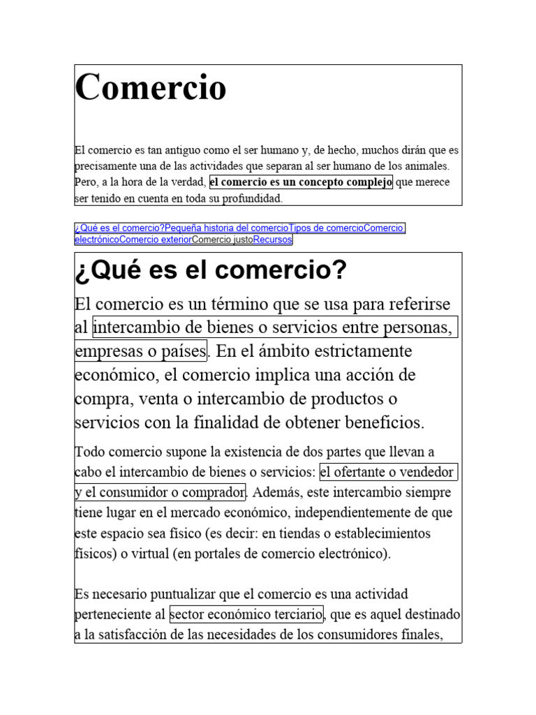 que es comercio | Descargar gratis PDF | Comercio electrónico | Comercio