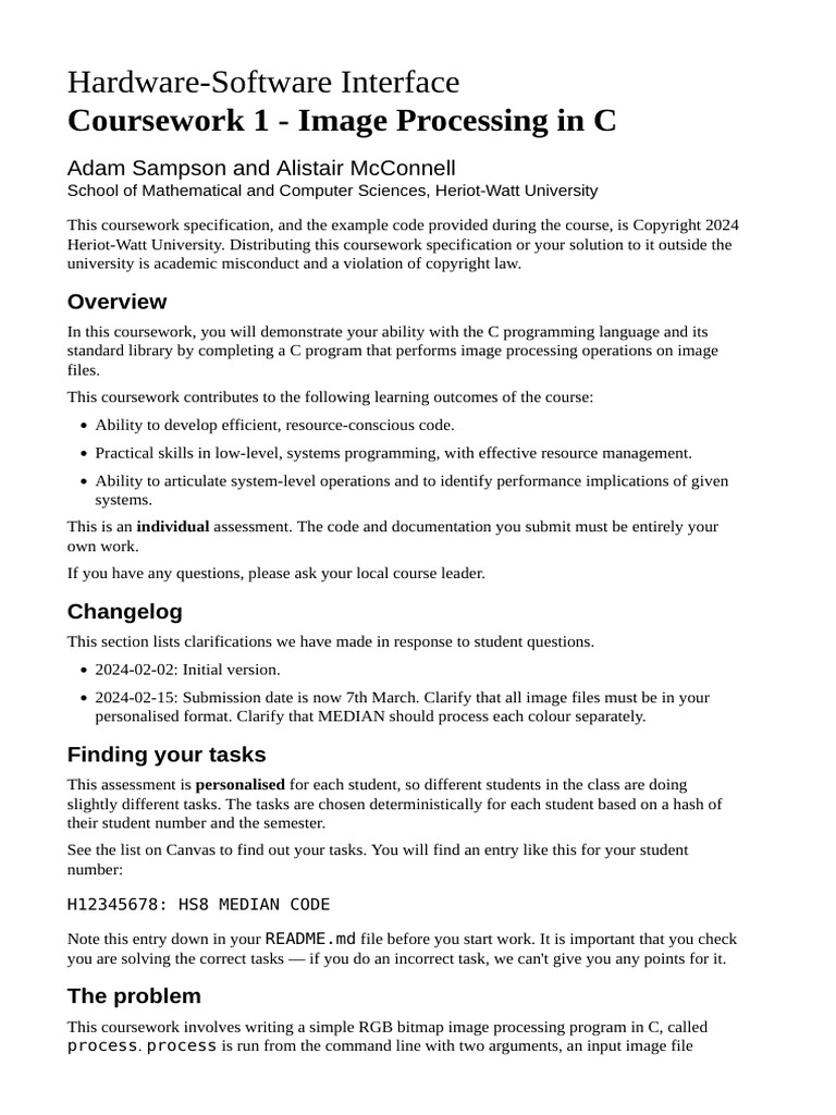 Coursework1 Main | PDF | Integer (Computer Science) | Computer Data