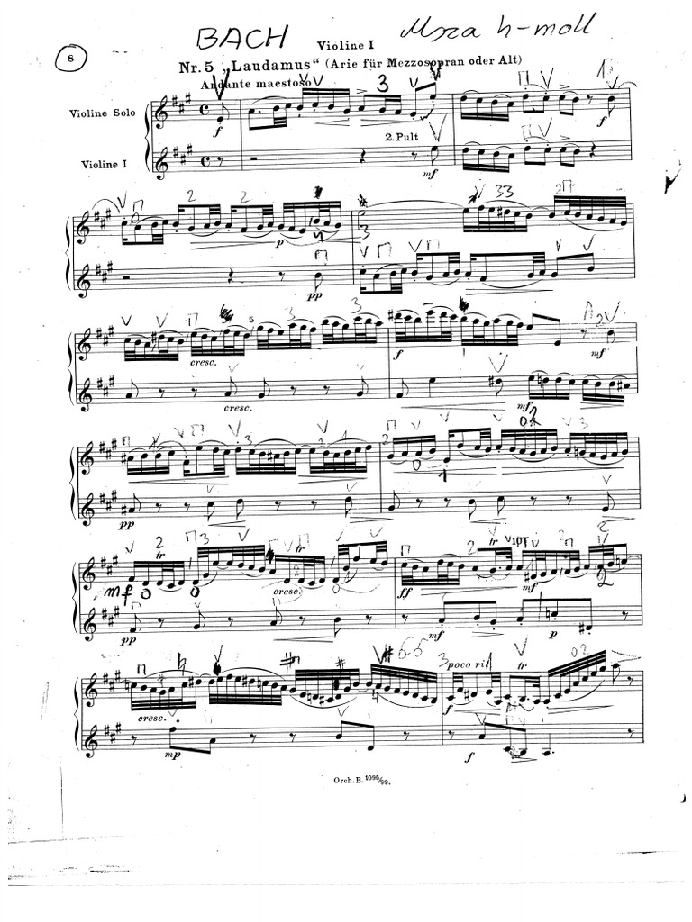 BACH Msza H-Moll | PDF