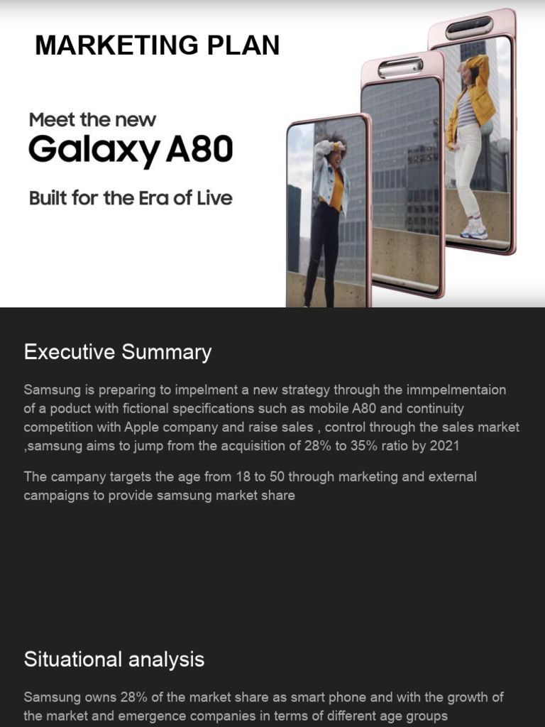 Samsung Marketing plan | PDF | Marketing | Smartphone