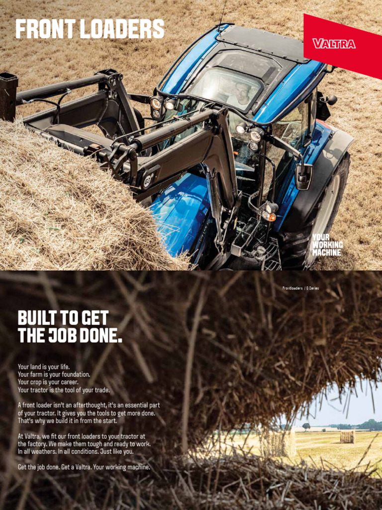 valtra-brochure-frontloaders-en-screen (1) | Download Free PDF | Loader ...