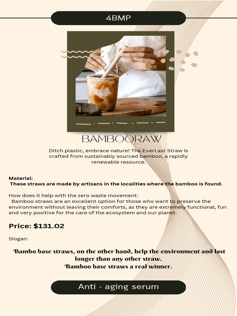 Cream and Black Modern Classic New Product Advertisement Your Story | PDF