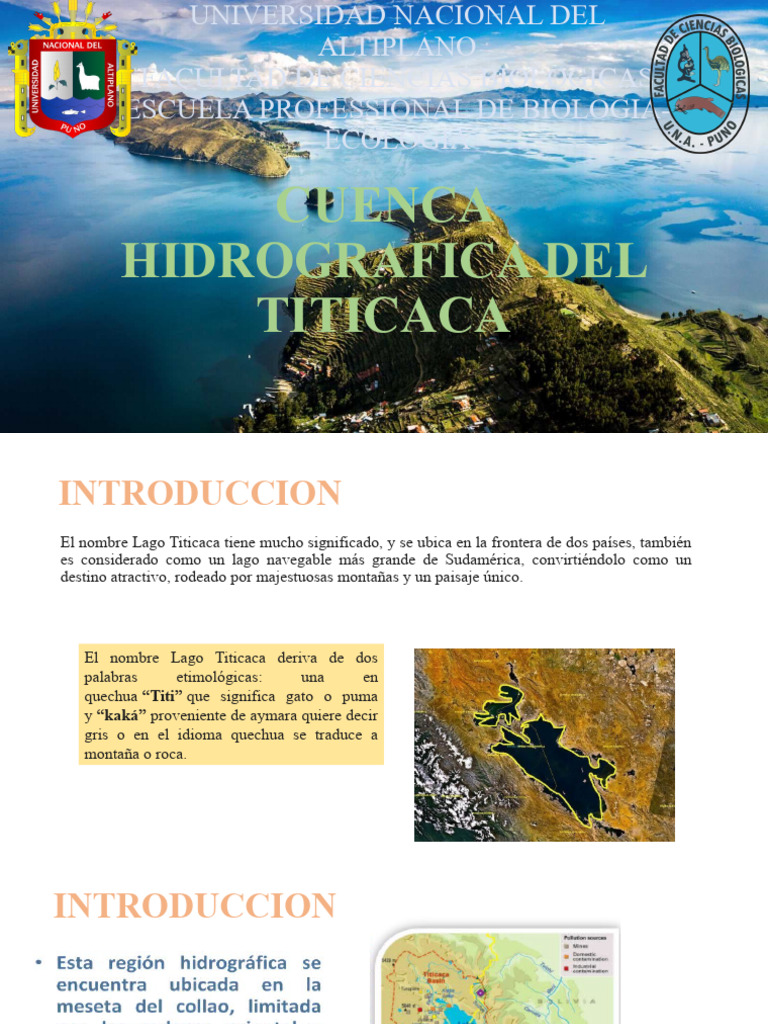 Significado y características del Titicaca | PDF | lago | Agua