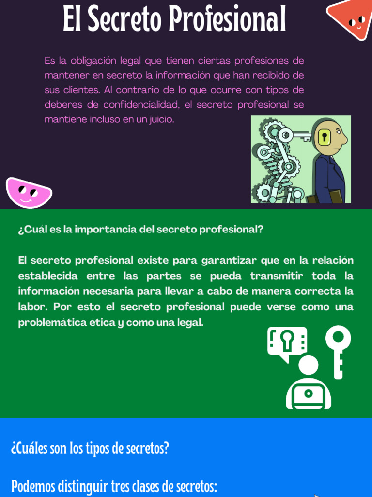 Importancia y Tipos de Secreto Profesional | PDF