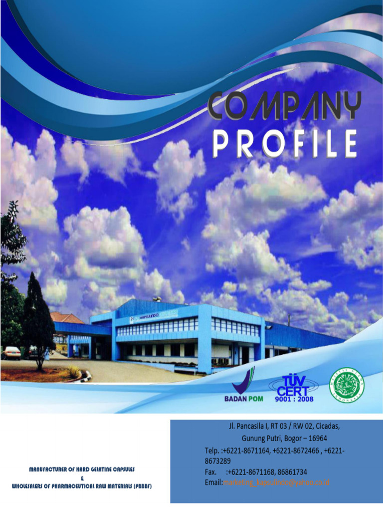 Company Profile of Kapsulindo Nusantara | PDF | Gelatin